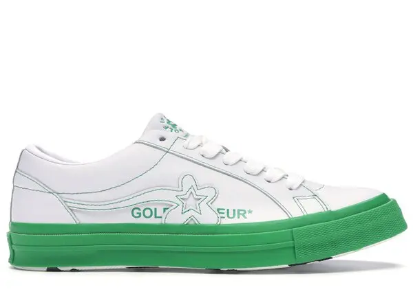 CONVERSE One Star Ox Golf Le Fleur Block Pack Sneakers - White/green