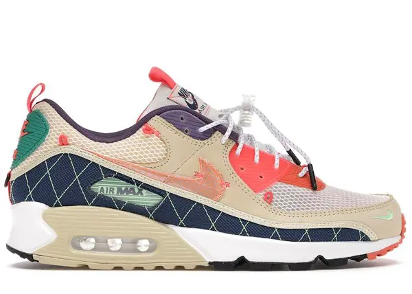 Nike Air Max 90 Trail Sneakers - Team Gold/coastal Blue/camellia