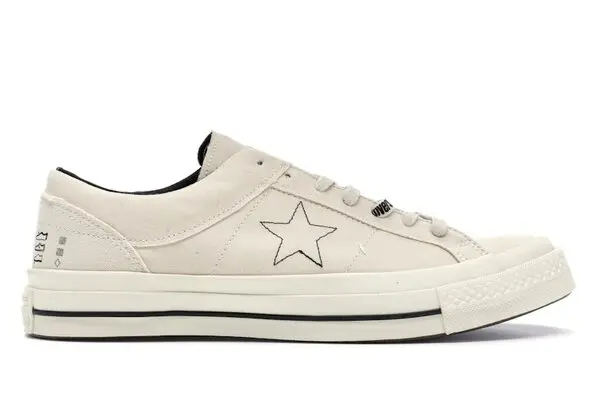 CONVERSE One Star Ox Midnight Studios Sneakers - Egret/black
