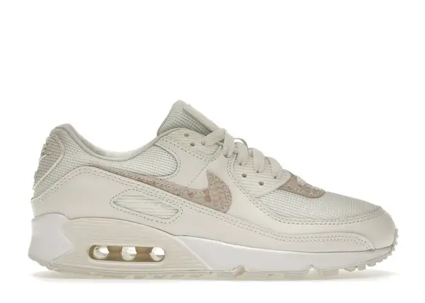 Nike Air Max 90 Snakeskin Sneakers - Sail/particle Beige/white