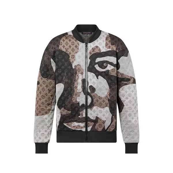 LOUIS VUITTON Monogram Cotton Jersey Bomber