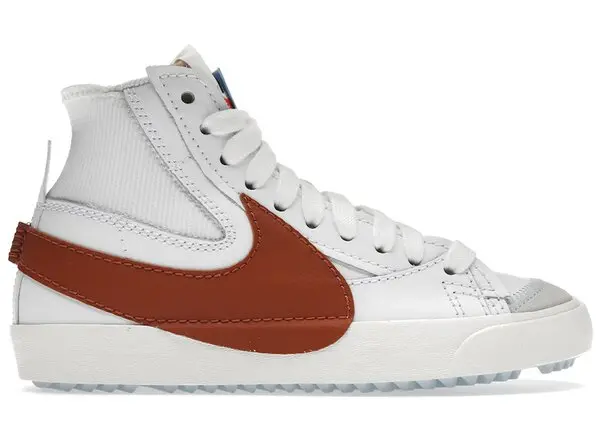 Nike Blazer Mid 77 Jumbo Sneakers - White/dark Russet