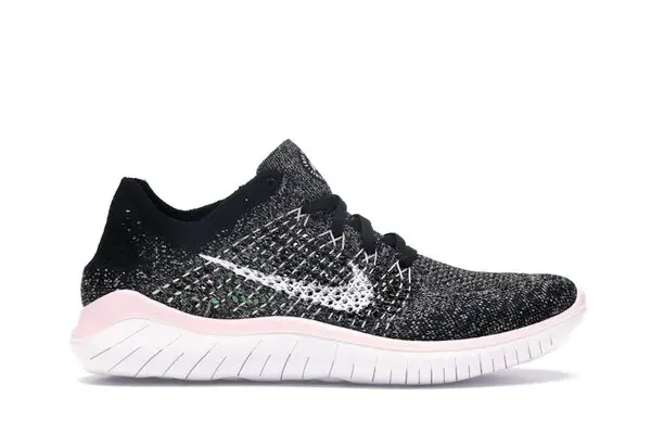 Nike Free Rn Flyknit 2018 - Black/pink Foam/white