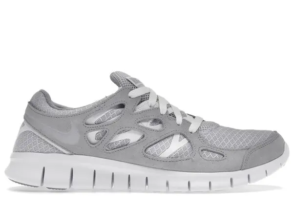 Nike Free Run 2 - Wolf Grey/white/pure Platinum