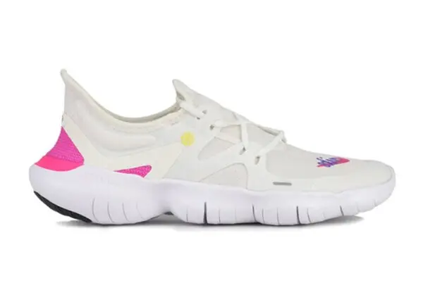 Nike Free Rn 5.0 Jdi Sneakers - White/laser Fuchsia