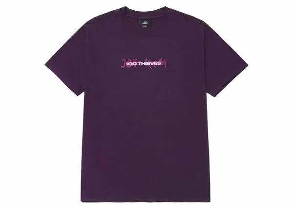 100 THIEVES X Jujutsu Kaisen Yuji Gojo Megumi T-shirt