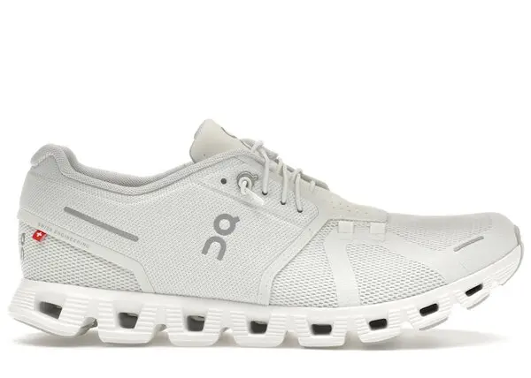 On Running Cloud 5 Sneakers - Ice/white