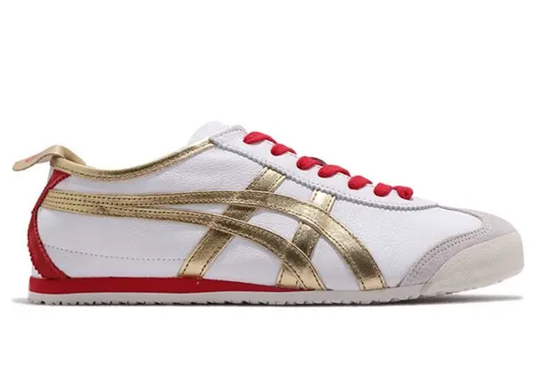 Asics Onitsuka Tiger Mexico 66 Sneakers - White/pure Gold/red