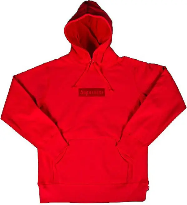 Supreme Box Logo Pullover Hoodie - Red