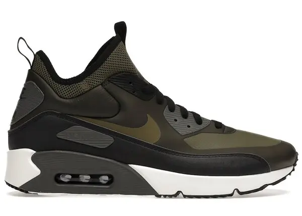 Nike Air Max 90 Ultra Mid Winter Sneakers - Sequoia/medium Olive/black