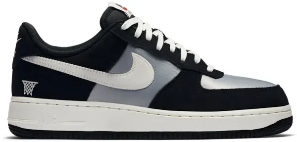 Nike Air Force 1 Low Sneakers - Black/sail/wolf Grey