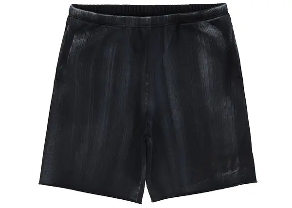 Supreme Brush Stroke Sweatshorts - Black