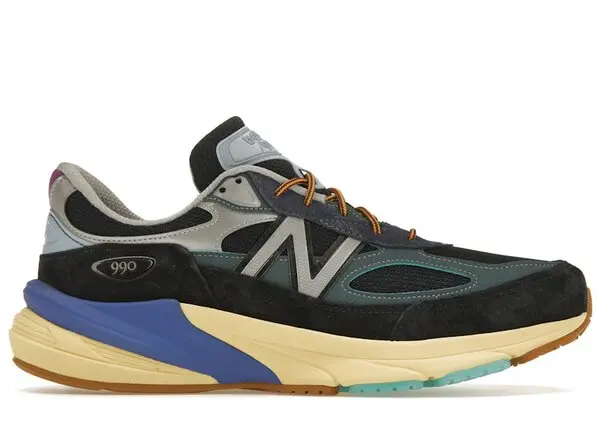 NEW BALANCE 990v6 Action Bronson Lapis Lazuliin Sneakers - Eclipse/popcorn