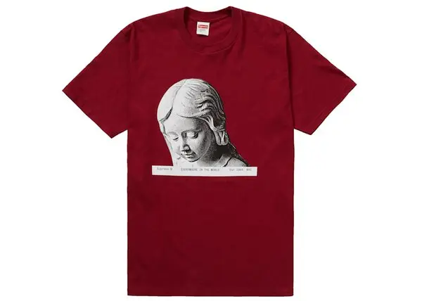 Supreme Everywhere Tee Shirt - Cardinal