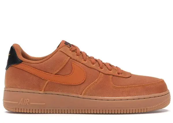 Nike Air Force 1 Low '07 Gum Sneakers - Monarch/gum Medium Brown