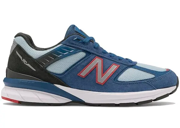 NEW BALANCE 990v5in Sneakers - Andromeda Blue/team Red