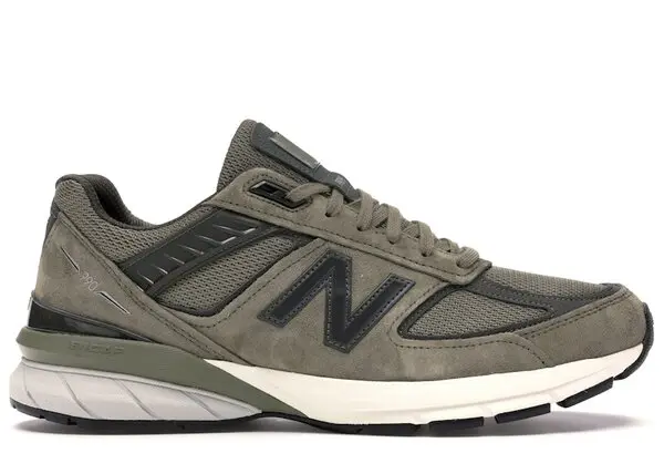 NEW BALANCE 990v5in Sneakers - Covert Green/camo Green
