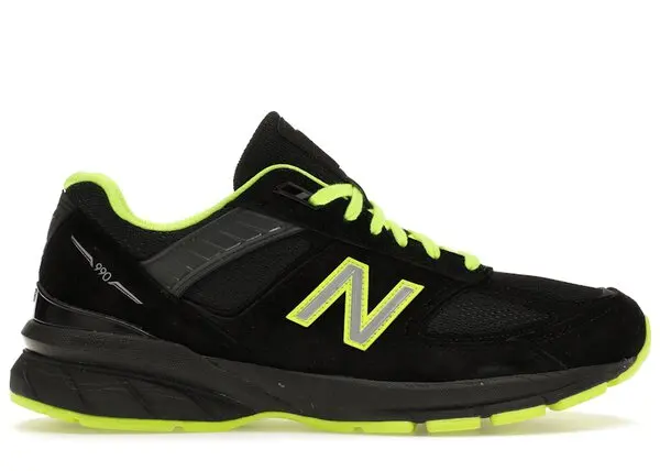 NEW BALANCE 990v5 Miusain Sneakers - Black/hi Lite