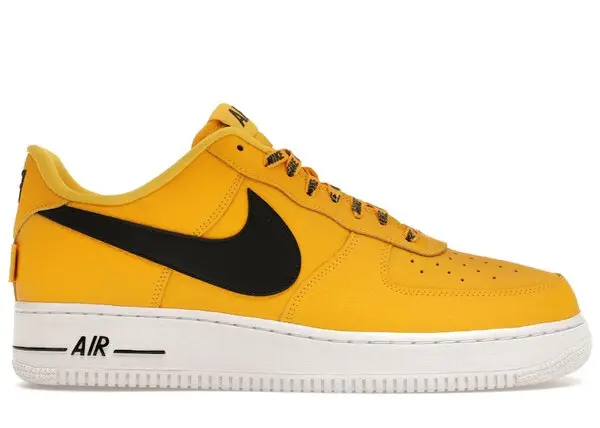 Nike Air Force 1 Low Nba Sneakers - Amarillo/black/white