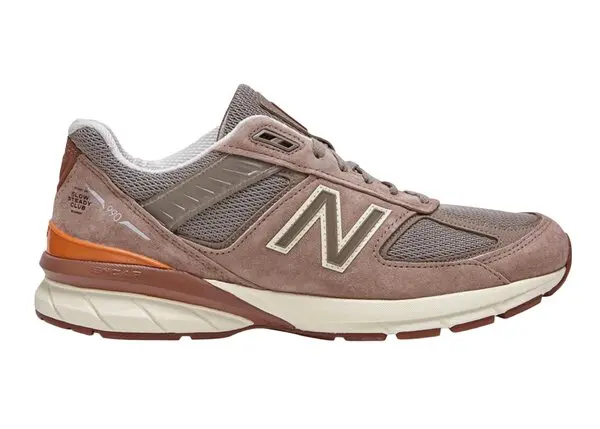 NEW BALANCE 990v5 Slow Steady Club Miusa - Brown/grey/off White