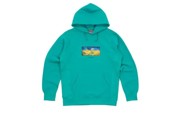 Supreme Field Hooded Sweatshirt - Aqua