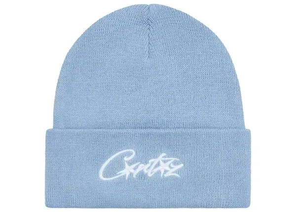 CORTEIZ Allstarz Folded Beanie - Baby Blue