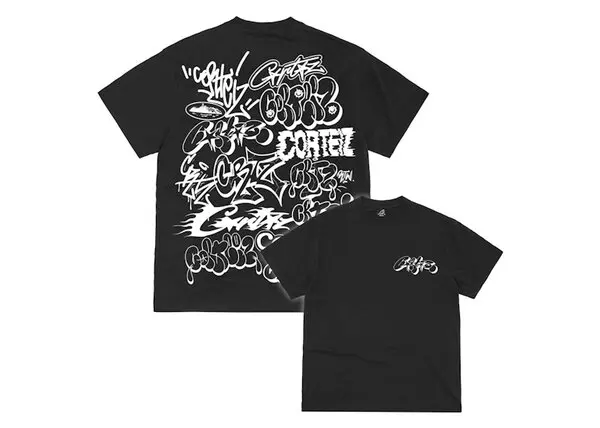 CORTEIZ Graffiti Tee Shirt - Black