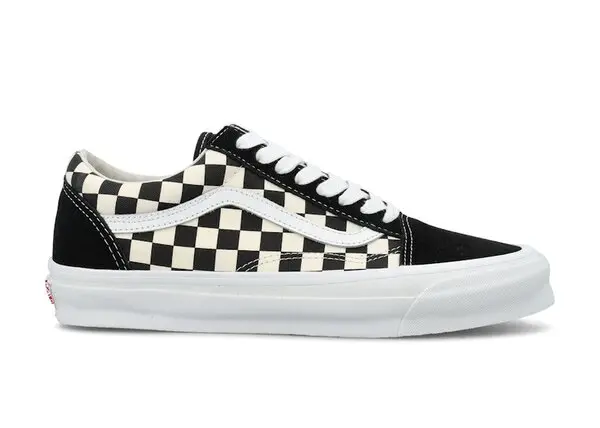 VANS Vault Ua Og Old Skool Lx Checkerboard Sneakers - Black/classic White