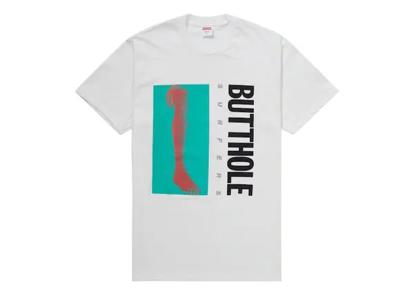 Supreme Butthole Surfers Leg Tee Shirt - White