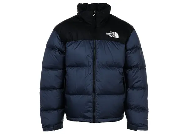 The North Face 1996 Retro Nuptse 700 Fill Packable Jacket - Summit Navy Blue/tnf Black