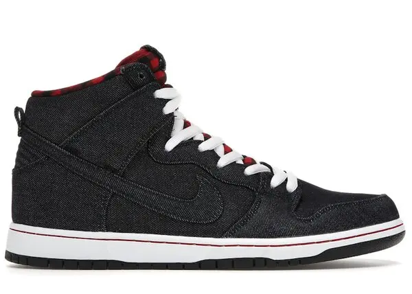 Nike Dunk High Lumberjack - Dark Obsidian/white
