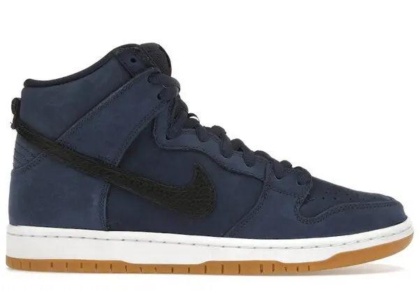 Nike Dunk High Orange Label - Midnight Navy Blue/black/white