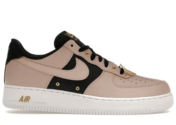Nike Force 1 Low '07 Prm Sneakers - Particle Beige/black/white