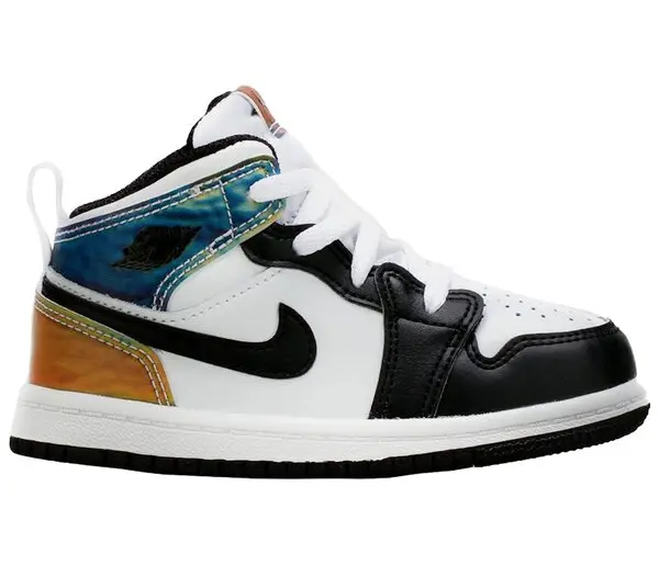 JORDAN 1 Mid Se Sneakers - White/black/heat Reactive