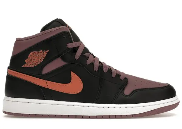 JORDAN 1 Mid Se Sneakers - Black/sky Blue J Mauve/white