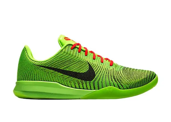Nike Kb Mentality 2 Grinch Sneakers - Electric Green/black/volt