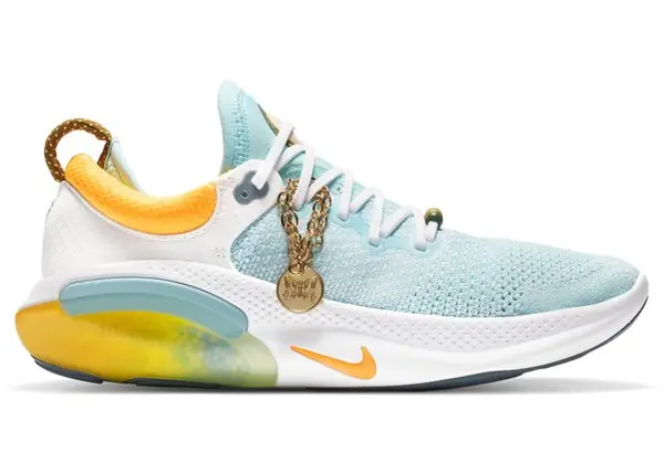 Nike Joyride Run Flyknit Sneakers - Glacier Ice/laser Orange/white