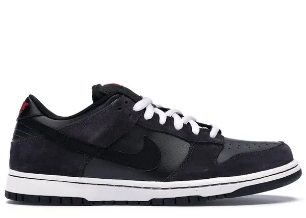 Nike Sb Dunk Low Dark Charcoal - Dark Charocal/black/varsity Red