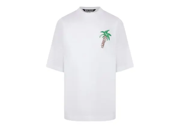 Palm Angels Sketchy Cotton Oversized T-shirt