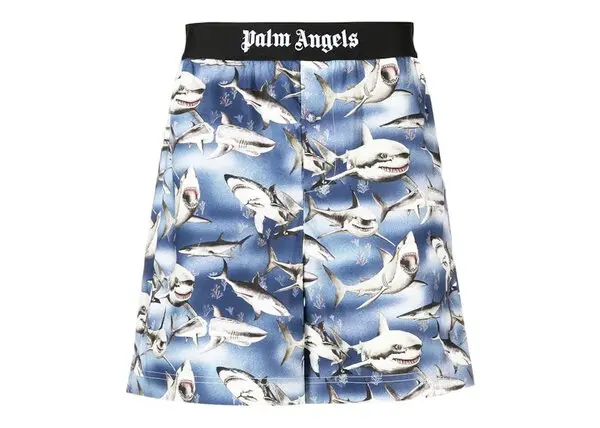 Palm Angels Sharks Easy Shorts