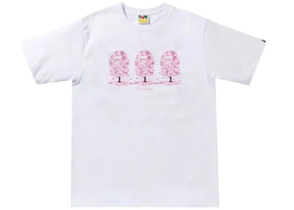 BAPE Sakura Tee Shirt - White