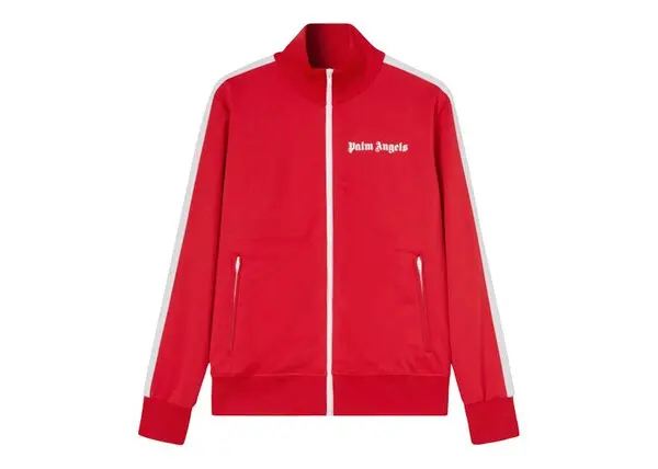 Palm Angels Track Jacket - Red/white