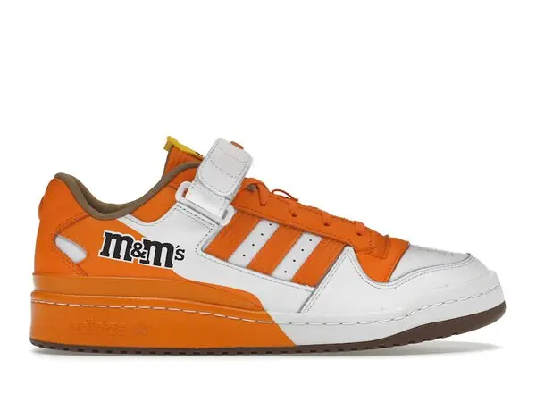 Adidas Forum Low M&m's Sneakers - Orange/cloud White/eqt Yellow