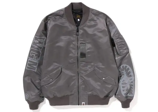 BAPE Shark Loose Fit Ma1 Jacket