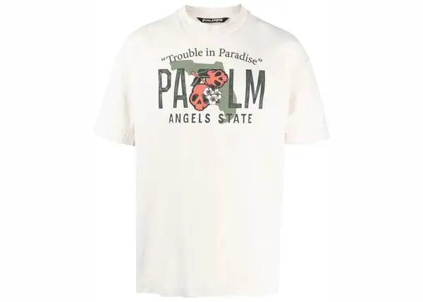 Palm Angels Trouble In Paradise Tee Shirt