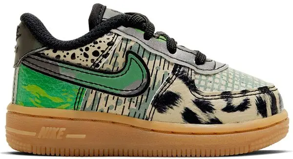 Nike Air Force 1 Low City Of Dreams - Black/green Spark