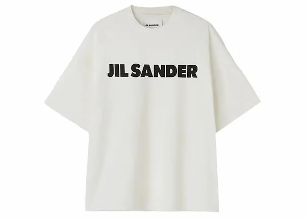 JIL SANDER Logo T-shirt - Natural