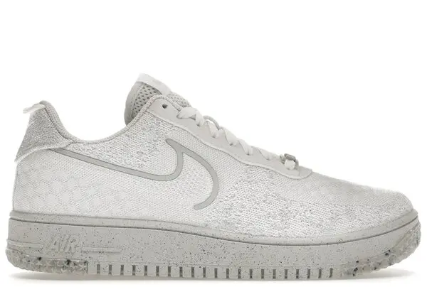 Nike Air Force 1 Low Crater Flyknit - White/summit White/platinum Tint