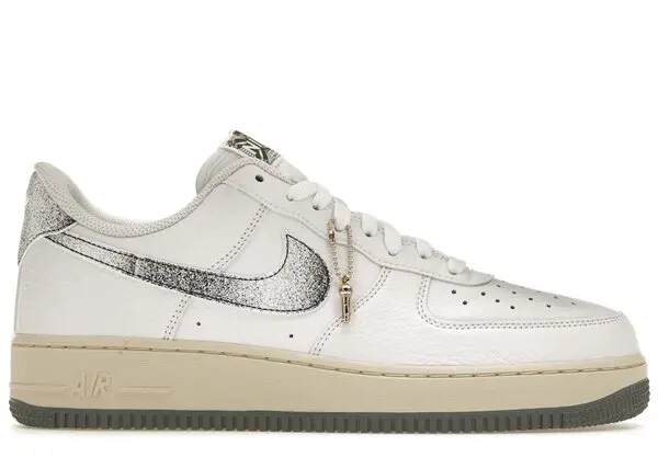Nike Force 1 Low Classics 50 Years Of Hip Hop Sneakers - White/smoke Grey/beach