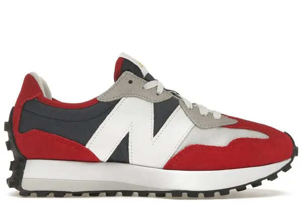 NEW BALANCE 327 Sneakers - Natural Indigo/team Red